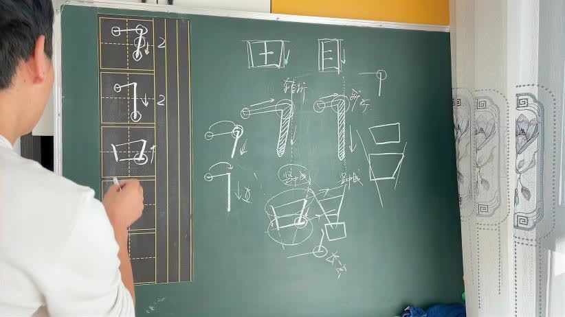 硬笔书法|“口”字视频教学