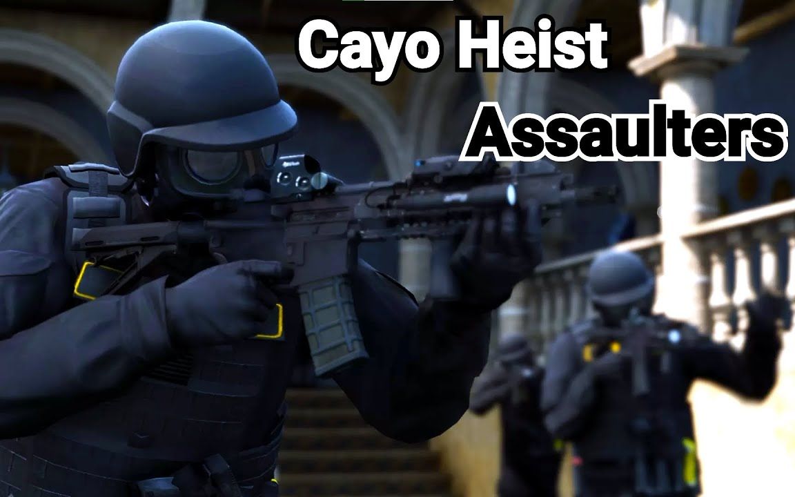 【GTAOL】 线上模式 佩里克岛围攻行动 - 【GTAOL】实机特警电影 [4K]