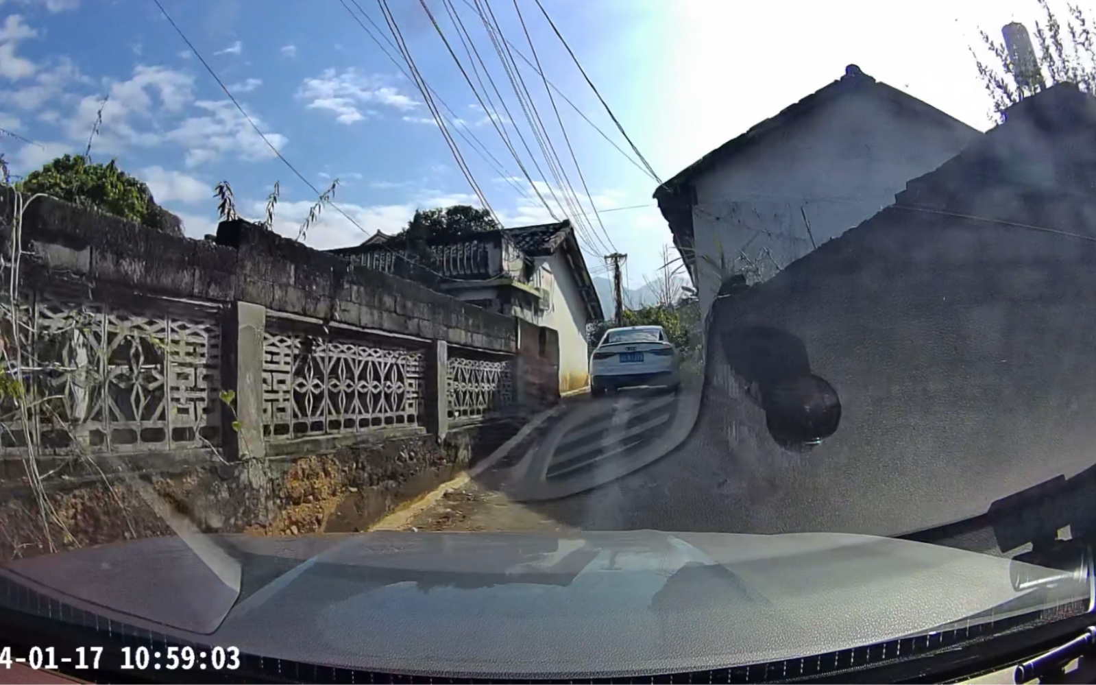 梅州农村道路,祈祷无对向车