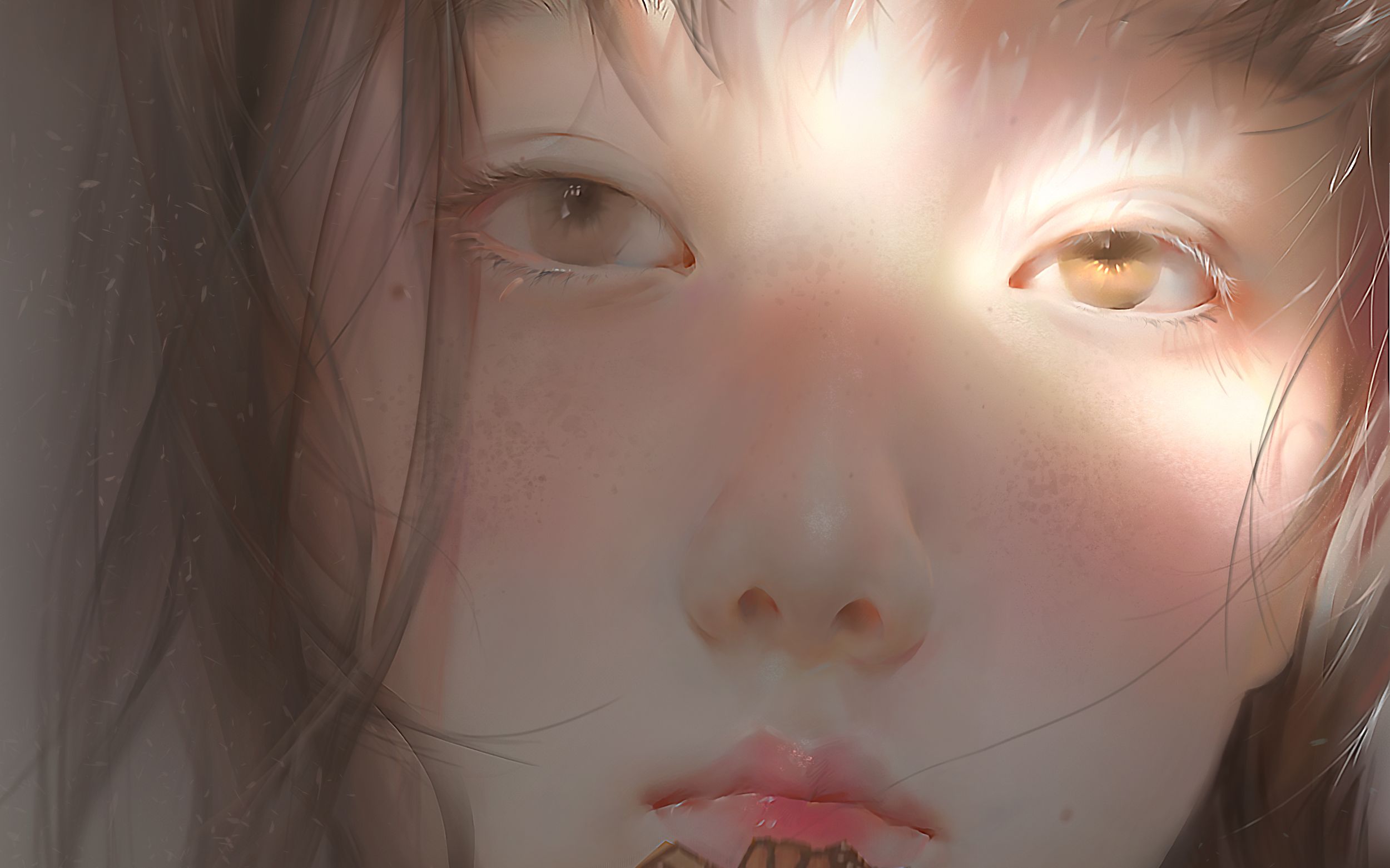 【ps厚涂】板绘如何画出通透的皮肤质感绘画过程