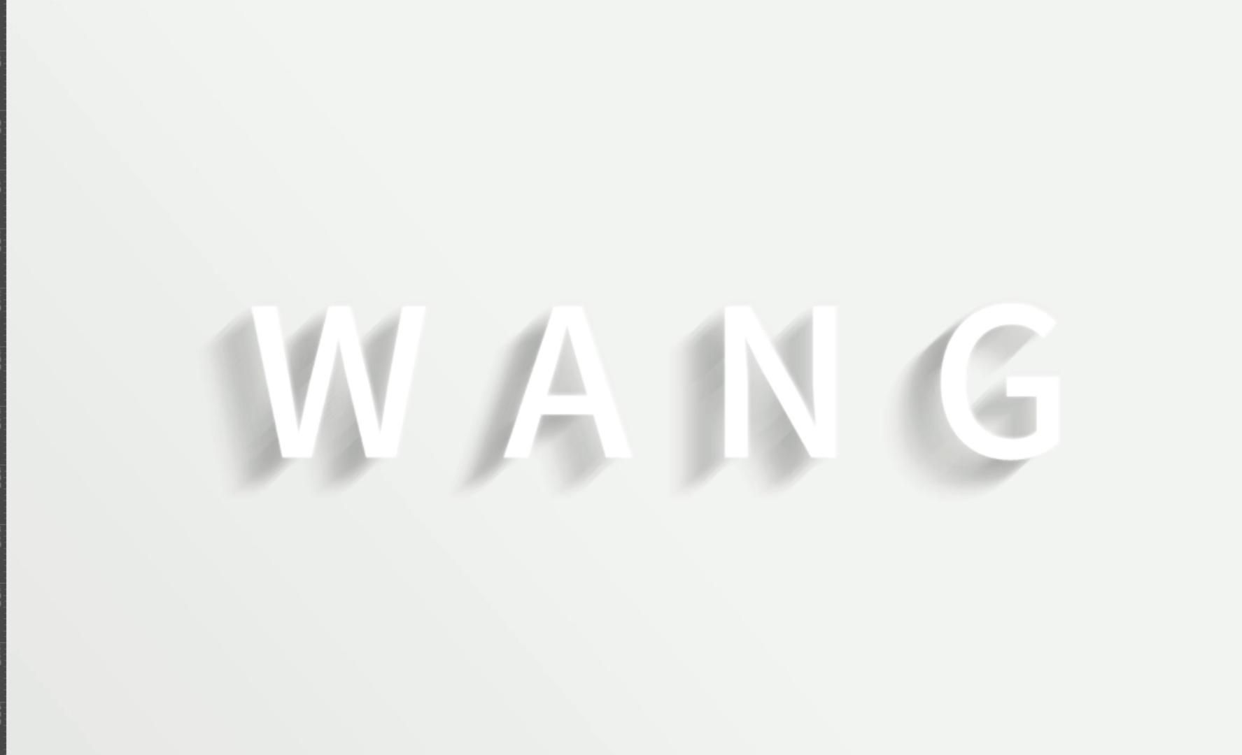 PS高级投影效果