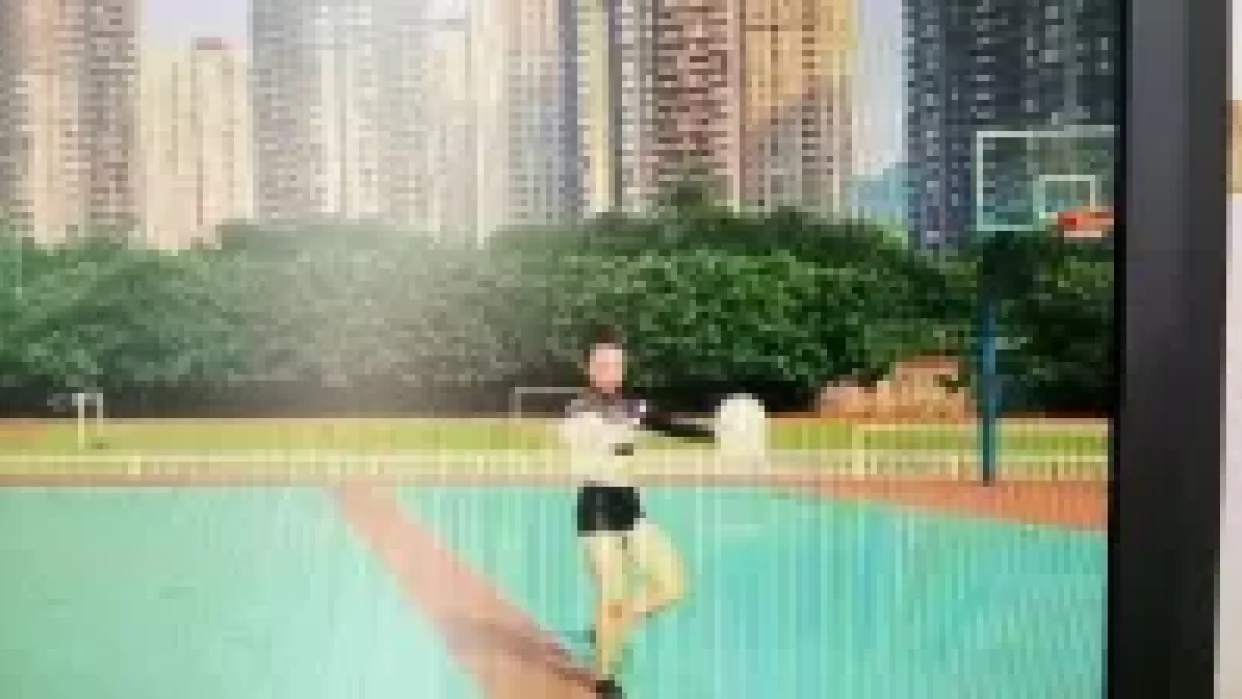 少年乙组花球啦啦操 分解动作 第三套全国啦啦操规定套路