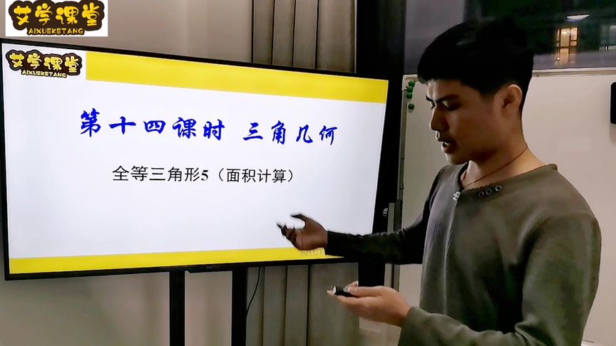 【中考专题:24课时三角几何】第14课:全等三角形5(面积计算)