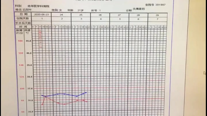 电子体温单绘制方法