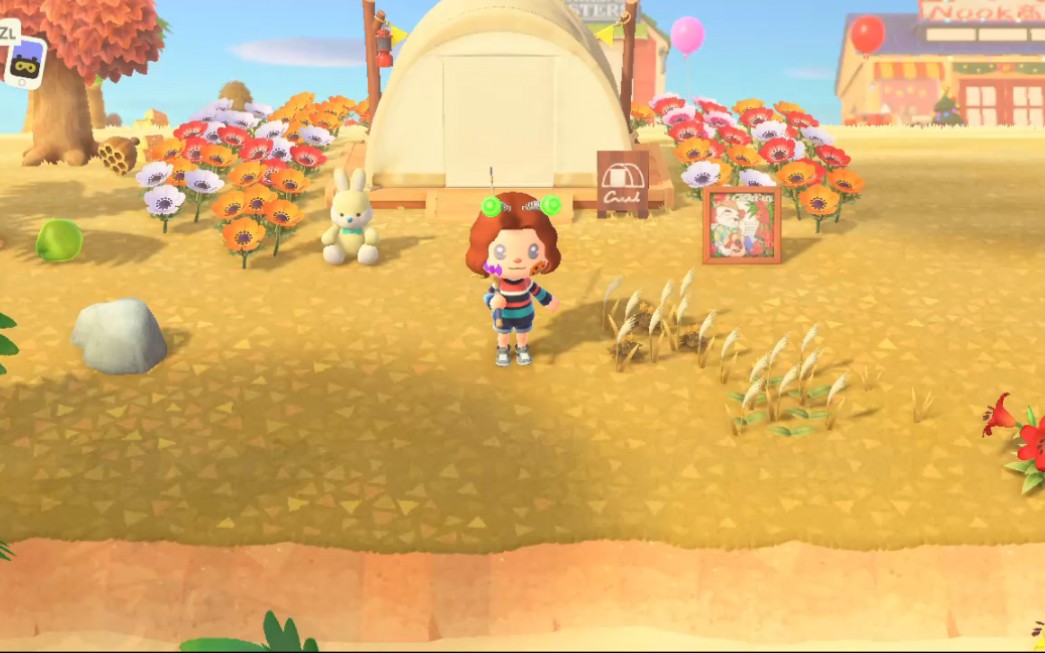Switch游戏:动物森友会,露营地来小动物啦!