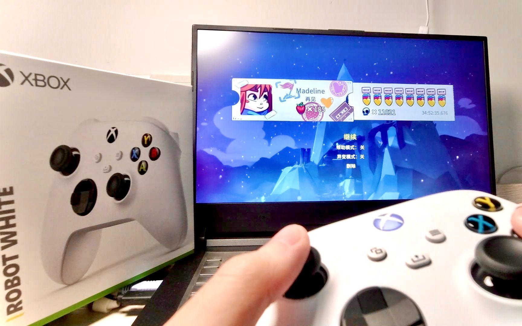 【Xbox Series 新手柄】简单开箱 蓝牙测试 震动测试