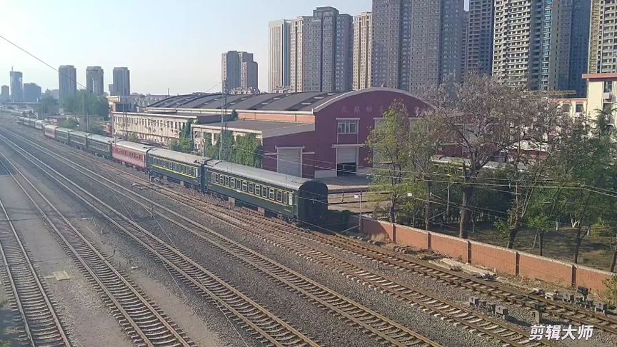 K1620/1次列车车底回库并进行段内作业!(上)