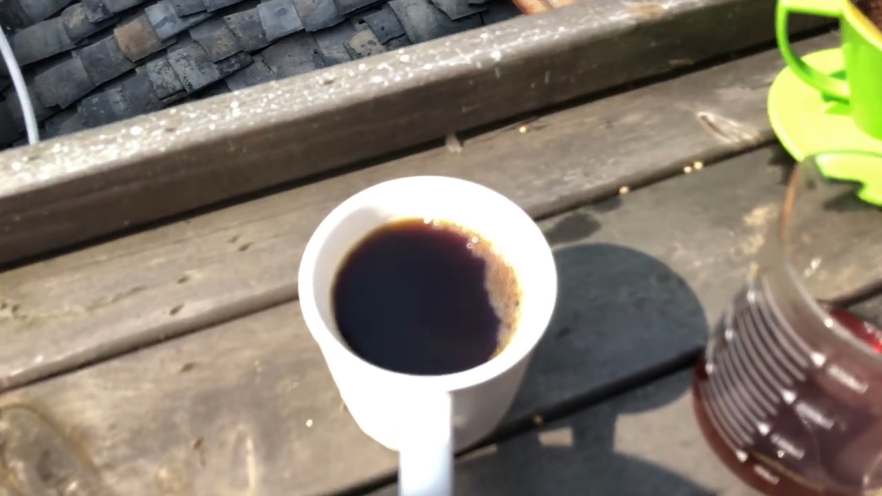 简单冲泡一杯手冲咖啡。