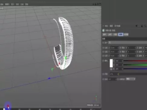 C4D教程-C4D基础教程变形器上集