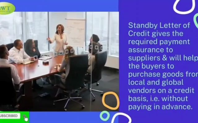 国际信用证的种类?国际信用证开证条件?SBLC融资 DLC跟单抵押