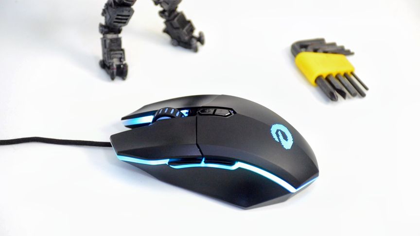 学生党也能入手的轻量化游戏鼠标到底怎么样——达尔优EM910拆解