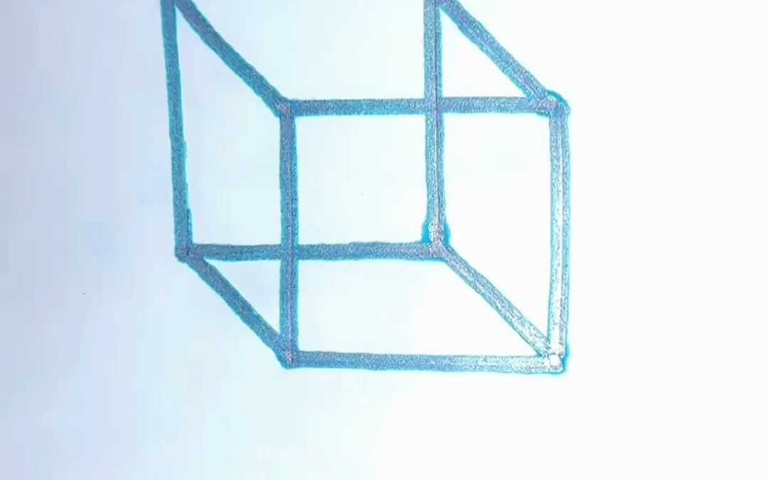 立方体简笔画这样画立方体也太简单了儿童简笔画简笔画亲子简笔画...