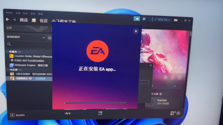 steam买的战地五打开这样子、求解