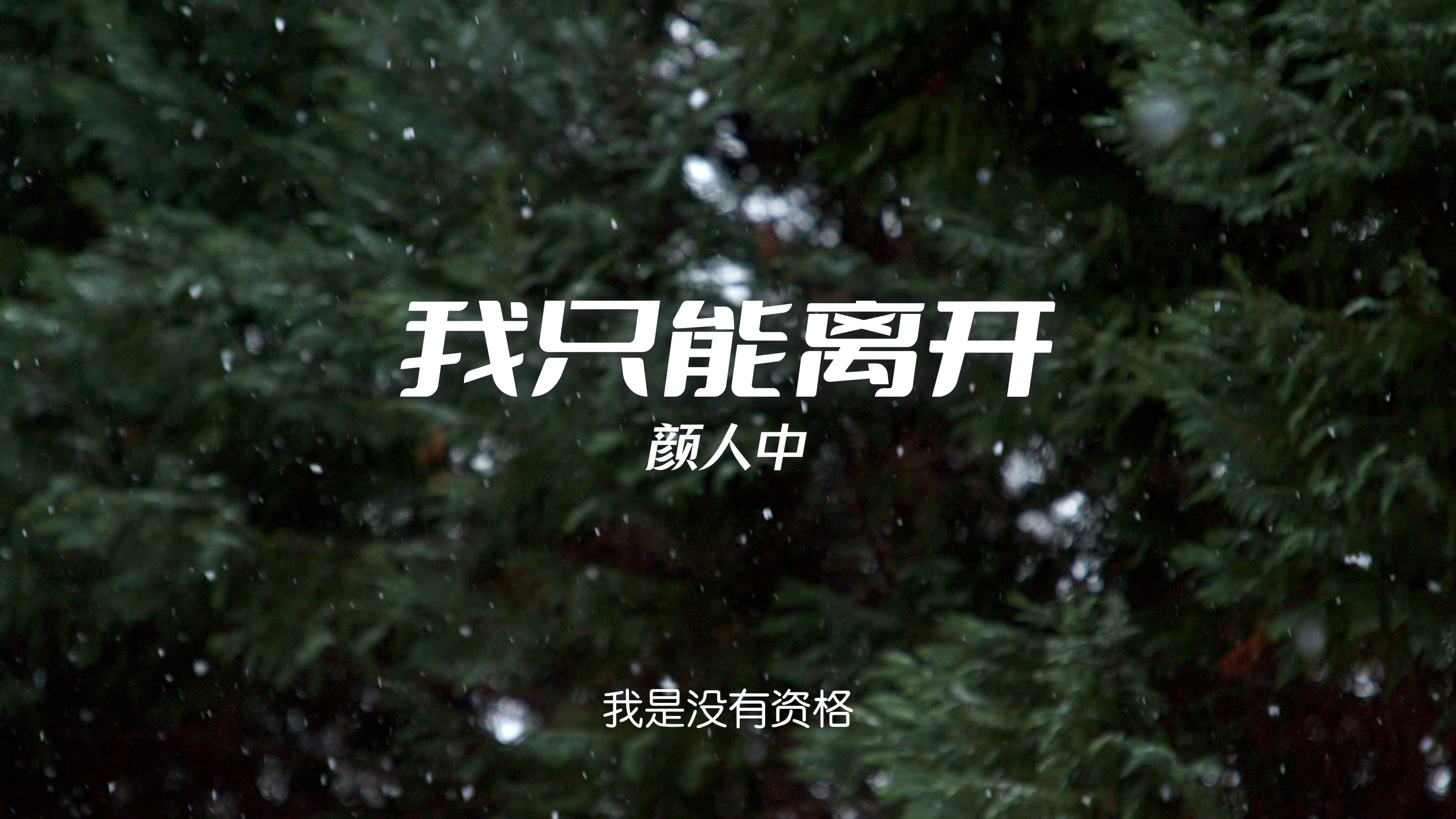 【无损音质】我只能离开-颜人中“忘不掉的 是先离开的”
