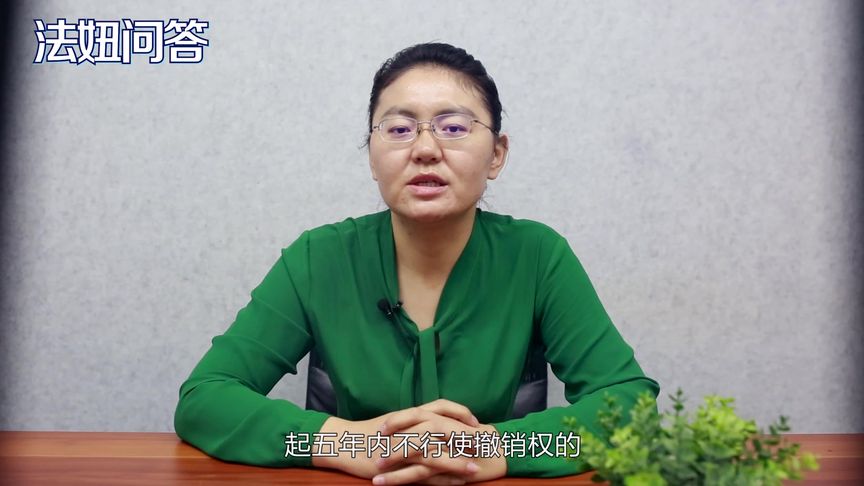 撤销权行使期间的法律规定是什么