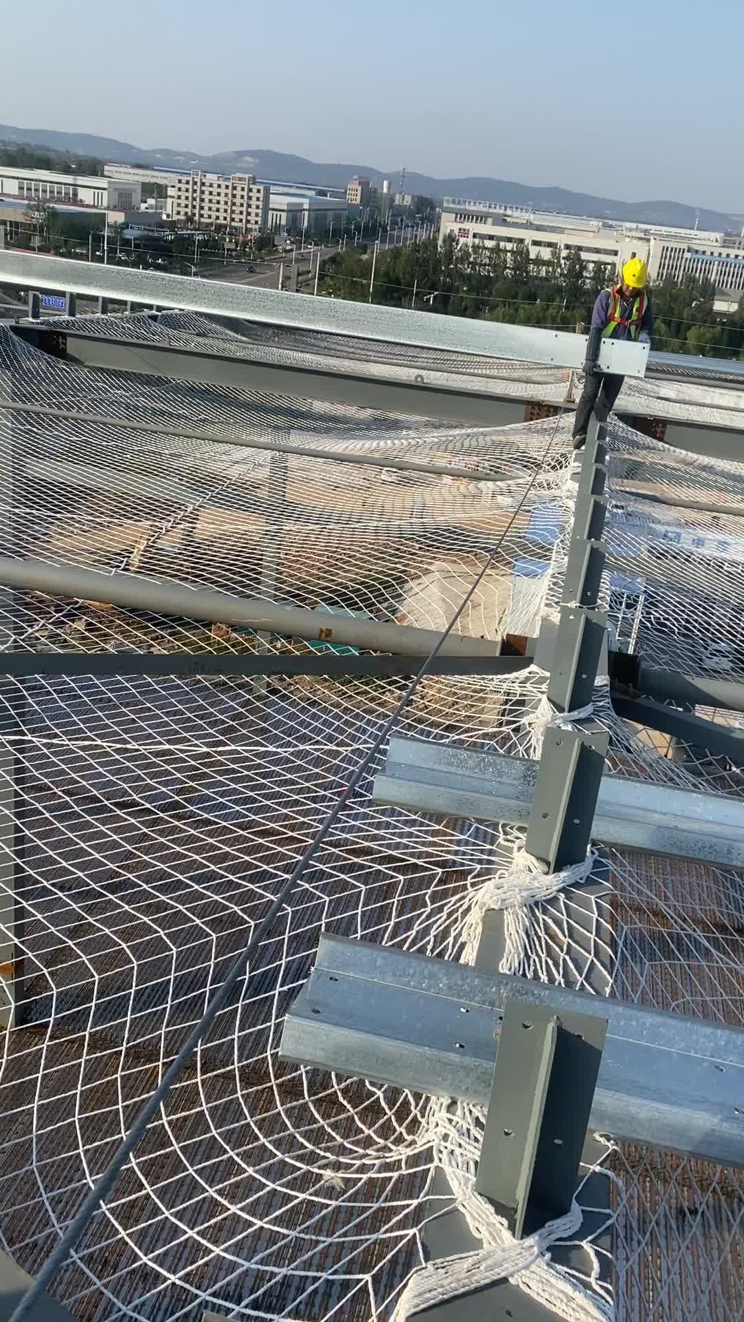 #施工现场实拍 #钢结构安装