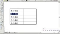 快速添加表格中的文字6-13