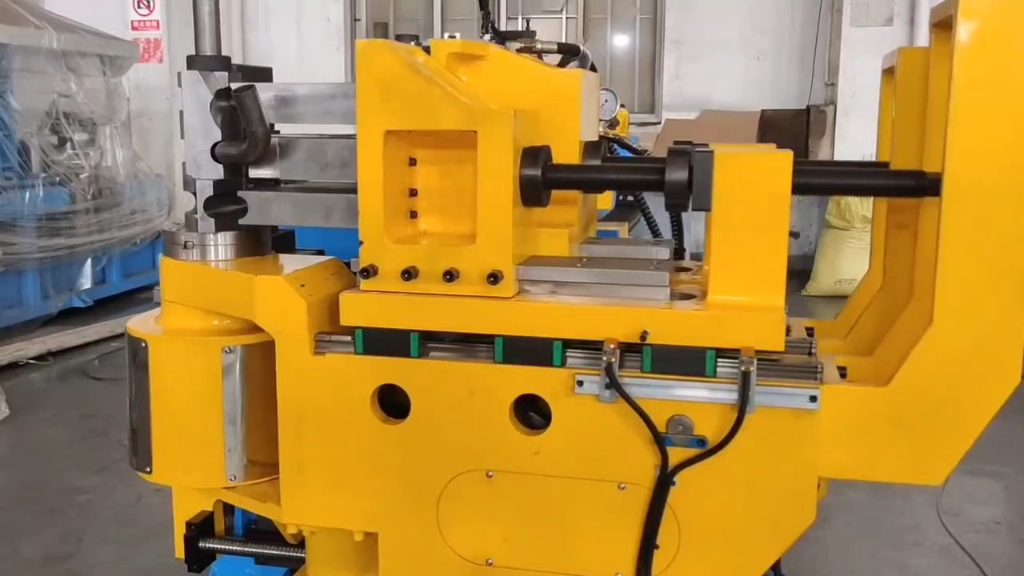 全自动双层模弯管机视频,数控弯管机,自动弯管机,圆管弯管机,钢管弯管...