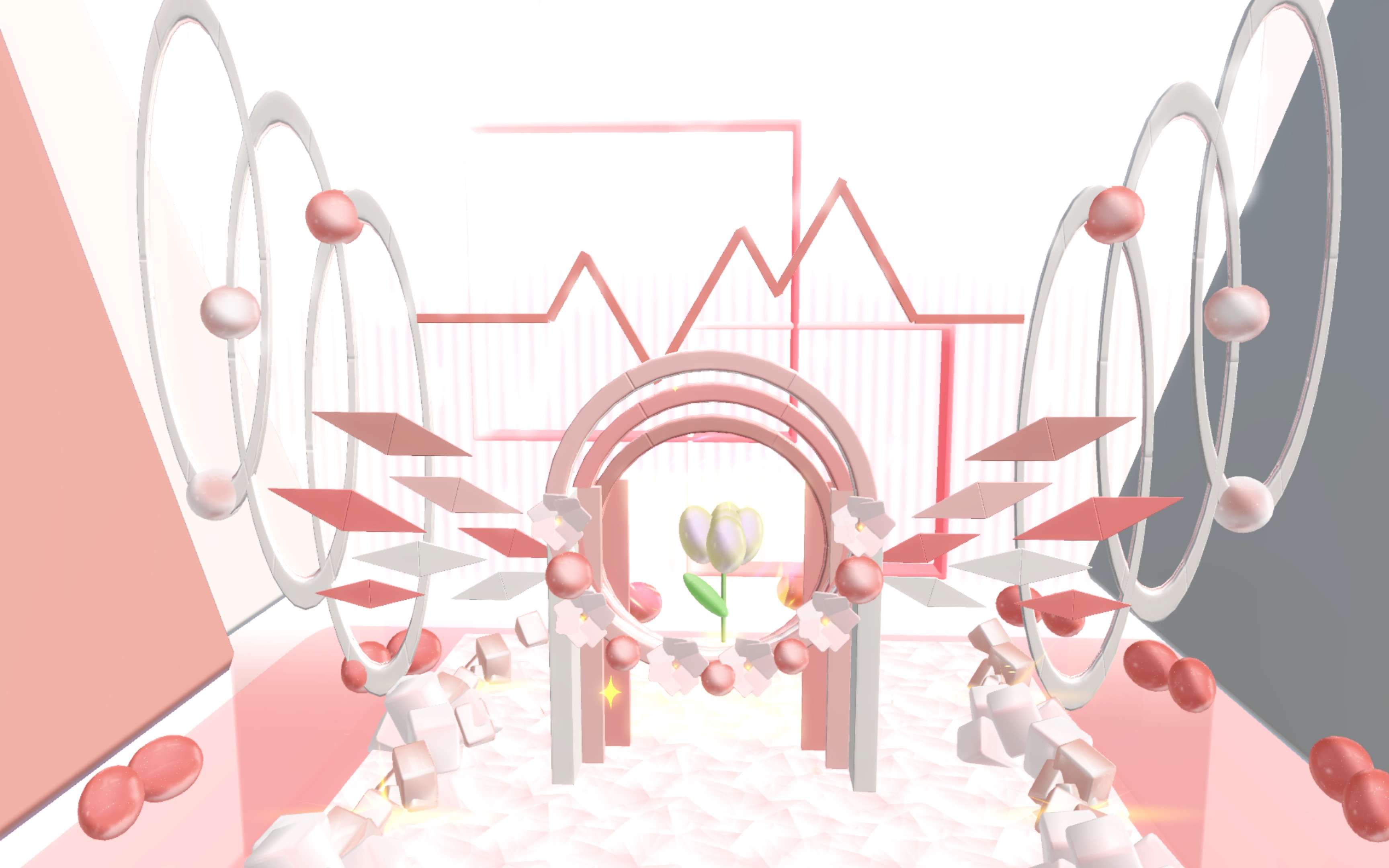 《北樱吹蓝舟》!两种不同颜色的地图!跑酷不难哦!【蛋仔派对跑酷地图】