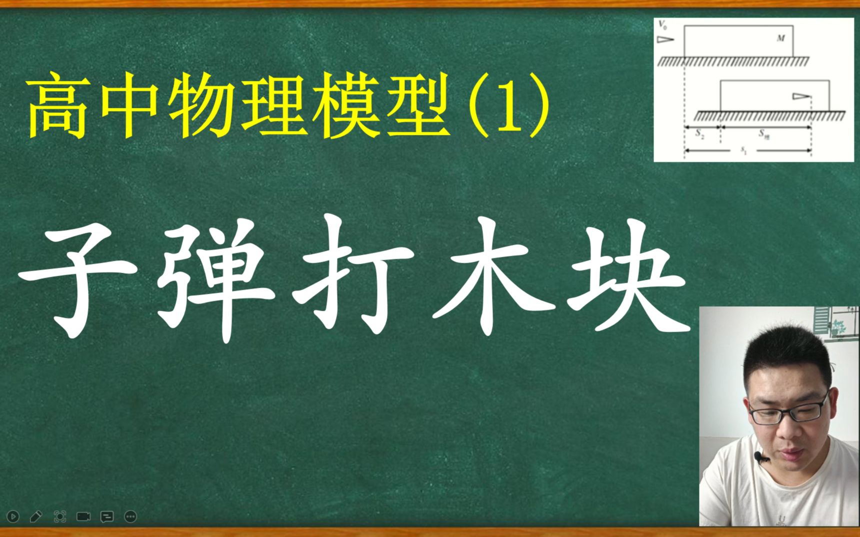 十分钟搞定高中物理"子弹打木块"模型(力、动量、能三角度讲解)