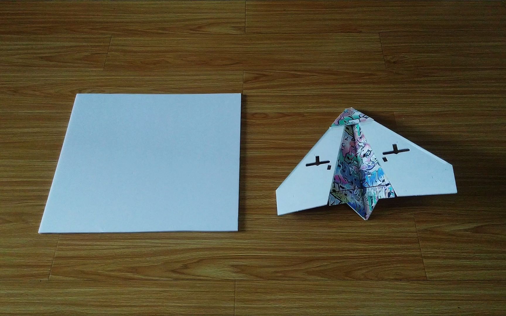 【武汉纸飞机】差速纸飞机——手工切割泡沫板1