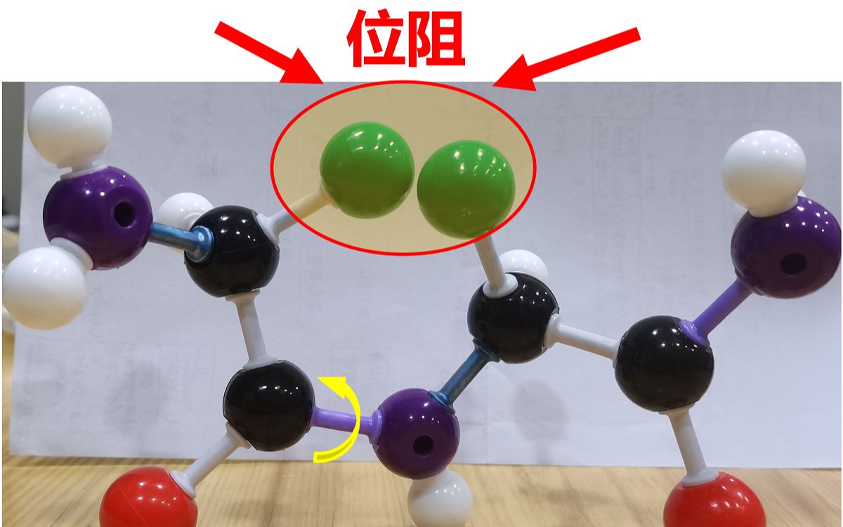【以点带面】多肽二面角的球棍模型展示