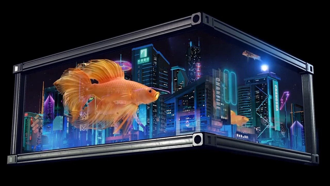 户外大屏沉浸式裸眼3D产品宣传视频