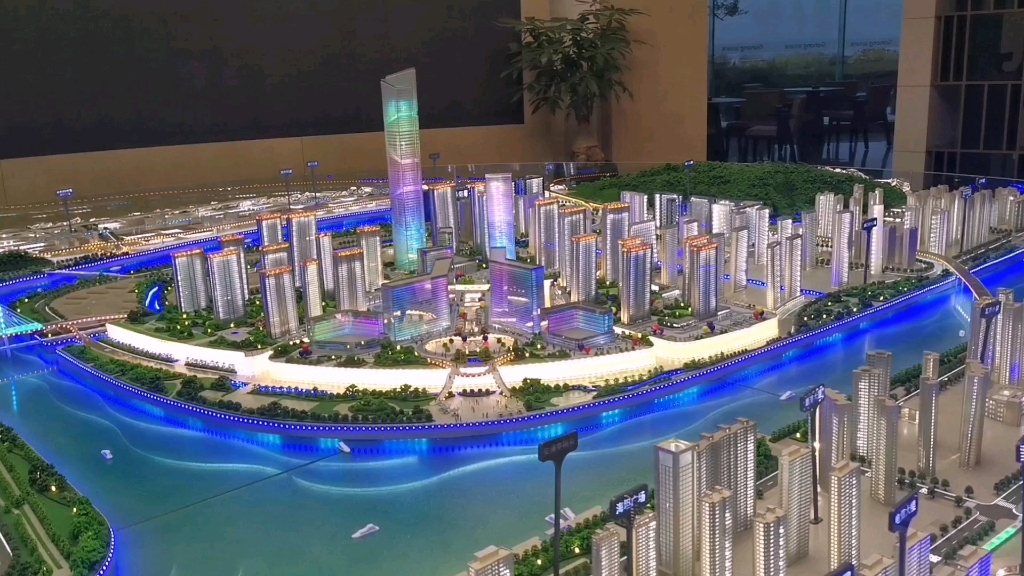 建筑模型～城市地标+大型商业综合体
