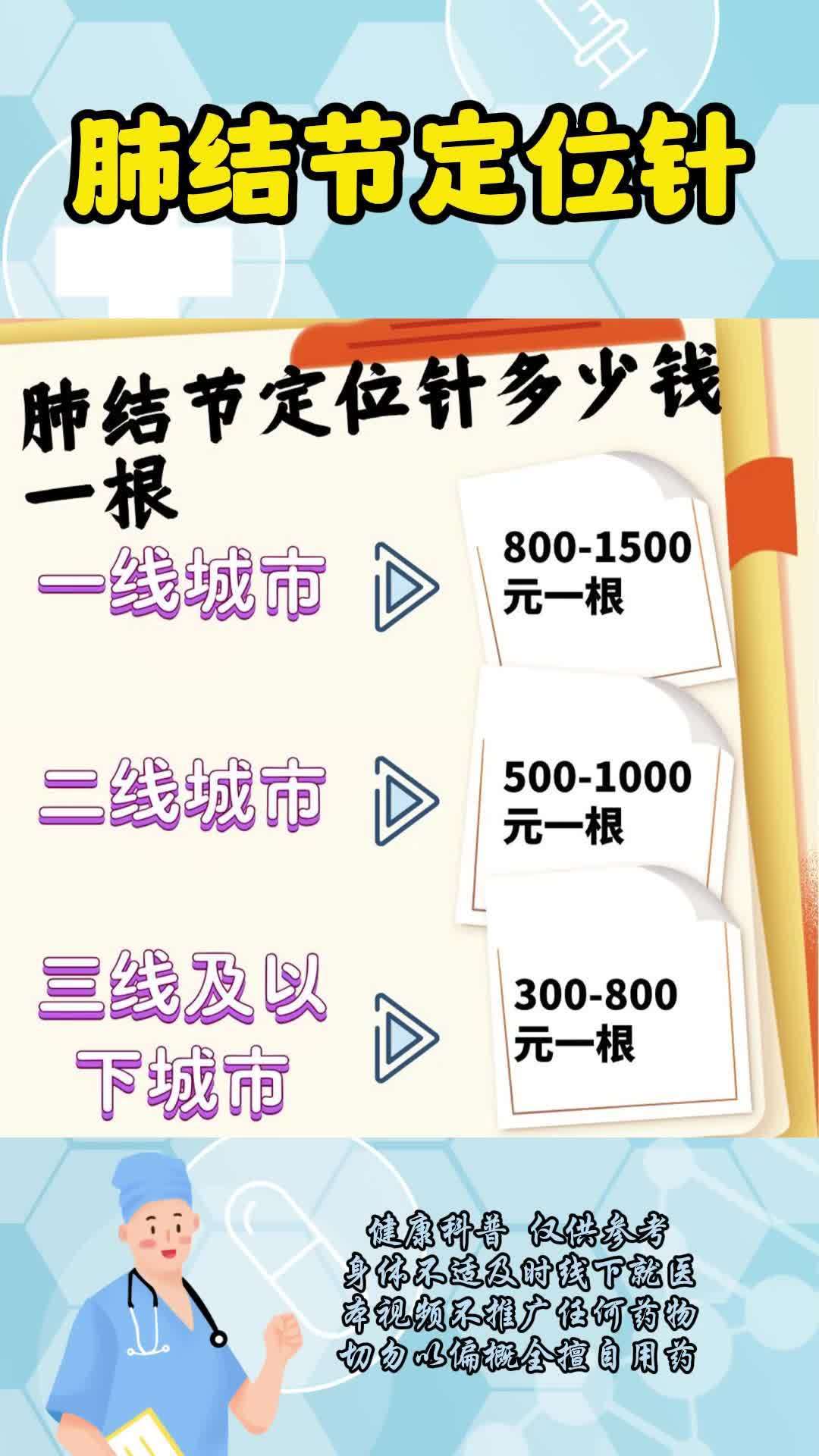 肺结节定位针价格大揭秘!究竟多少钱一根?
