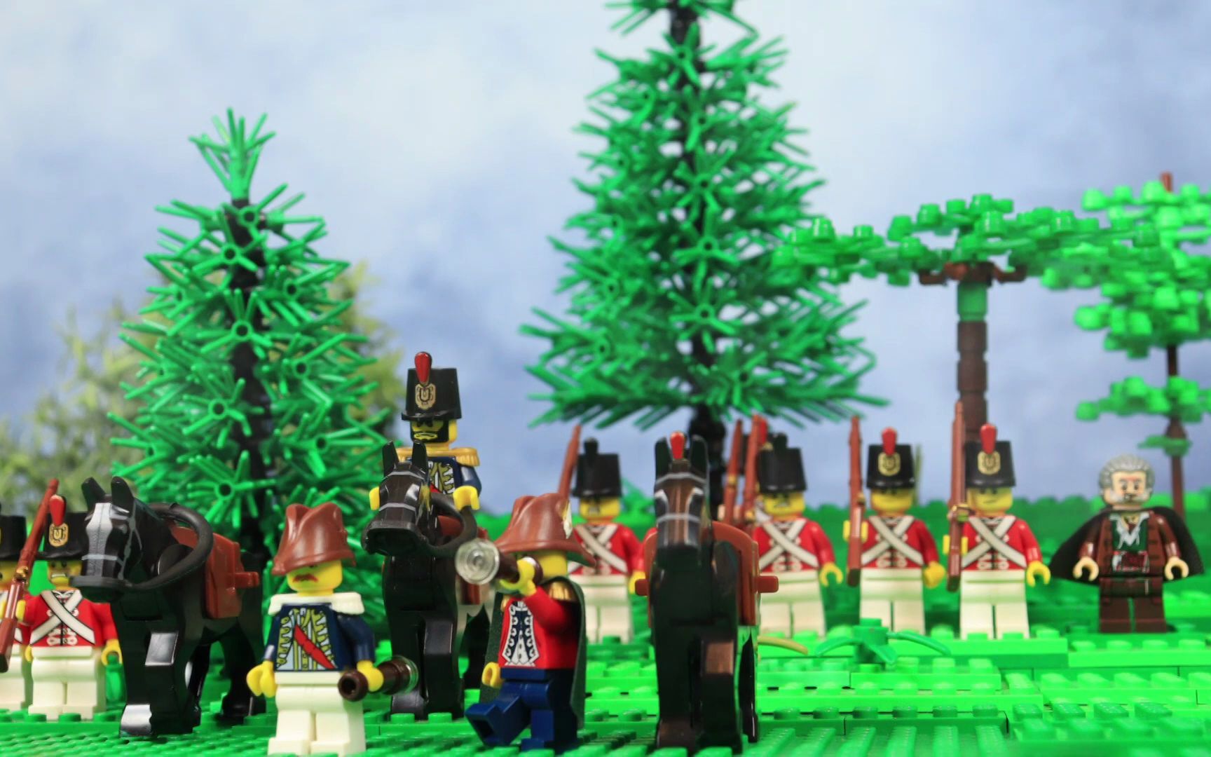 滑铁卢之战-乐高历史定格动画