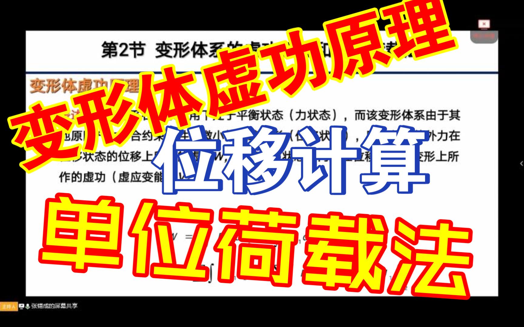 4-2-2变形体的虚功原理和单位荷载法-变形体虚功原理-单位荷载法——...