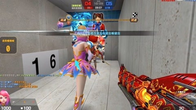 CSOL生化大逃杀:魔法少女奈奈用炽麟煌焱,和队友一起锤僵尸!