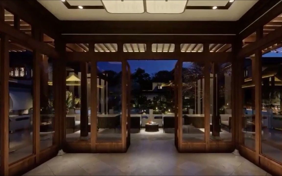 中式庭院设计 园林景观 别墅大宅 会所 私家花园