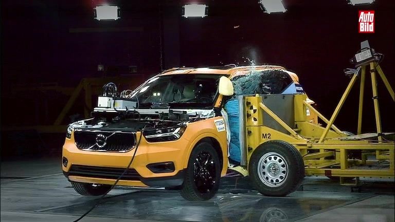 安全性最出众的汽车品牌,真那么结实吗?沃尔沃 XC40 碰撞测试