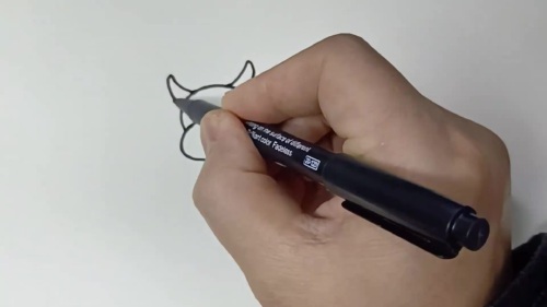 牛的简笔画简单画法,这样画也太可爱,太好看了