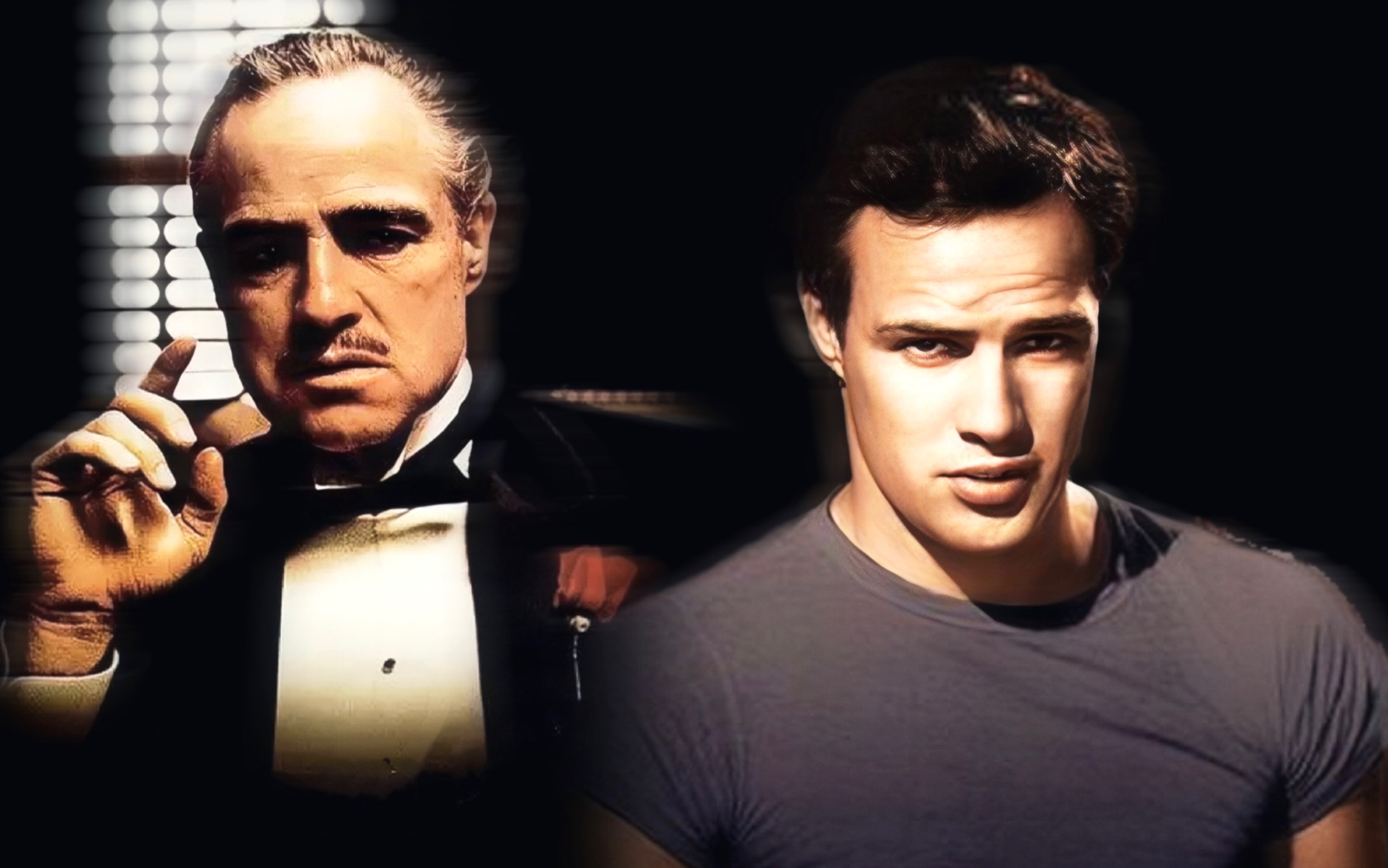 这声“教父”我先叫了!【Speak softly love/马龙白兰度/混剪】