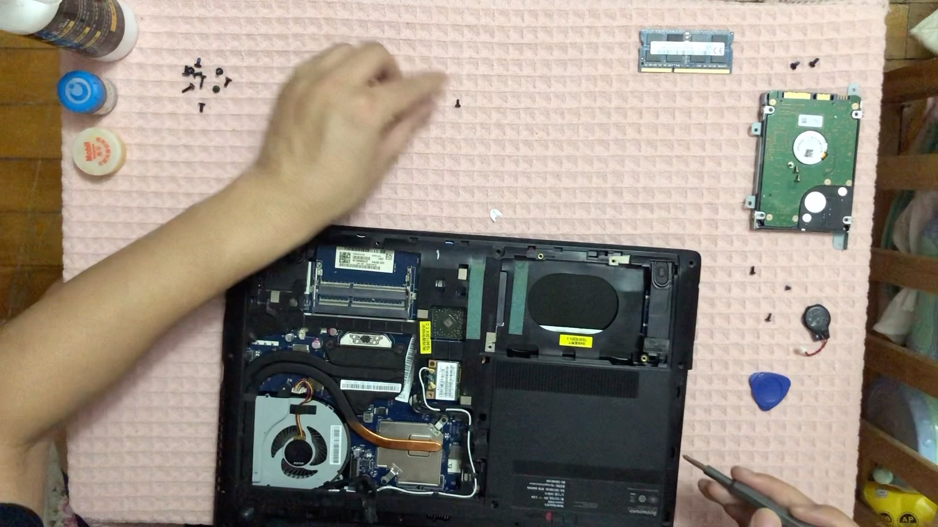 二手笔记本电脑翻新升级硬件(清灰 换硅脂)