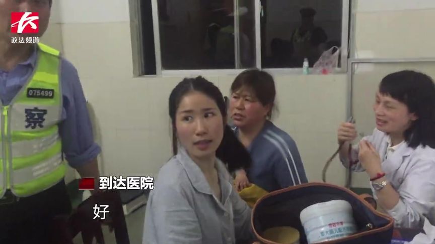 1岁小孩上吐下泻突发急症,交警28公里路仅用12分钟送医救治