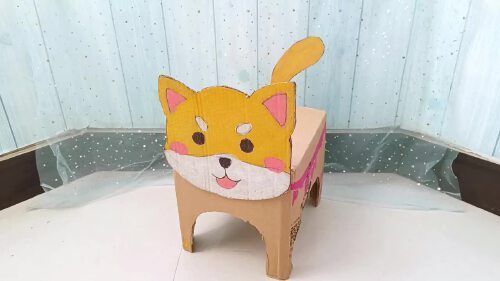 纸箱小狗制作教程制作方法超简单赶快安排起来吧!