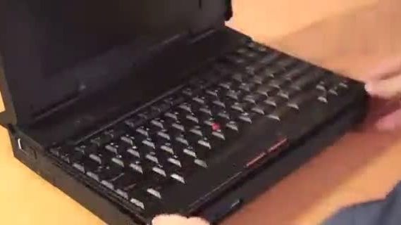 90年代的IBM Thinkpad电脑,这用的是什么系统?