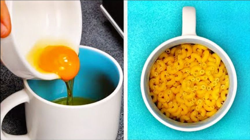 简单快捷微波炉美食制作方法,5分钟搞定一日三餐.