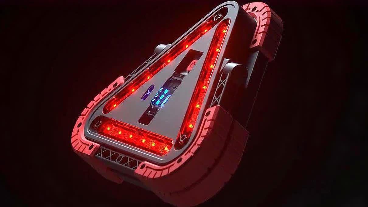 老司机们必备的多功能警示牌,功能7合1,紧急情况还能给爱车充电