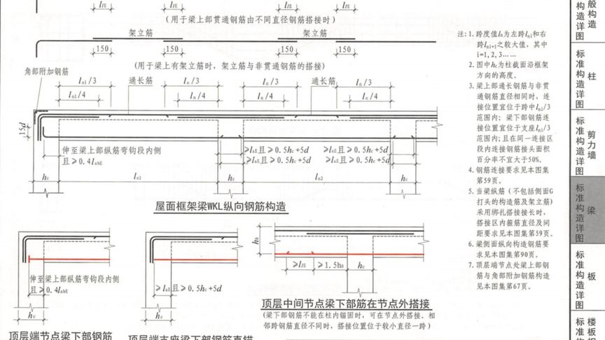 施工时,屋框梁与框架梁有什么不同?