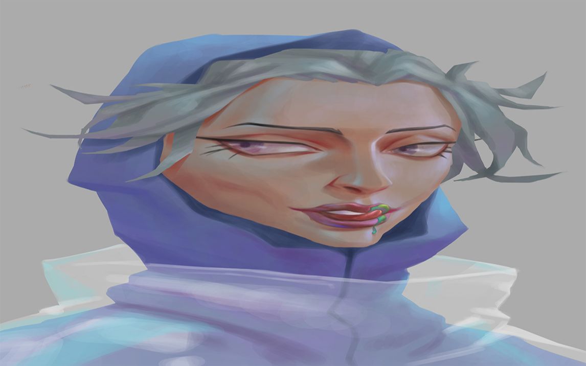 PS:欧美卡通动漫画面人物,用舌头吸住你的魂(1)