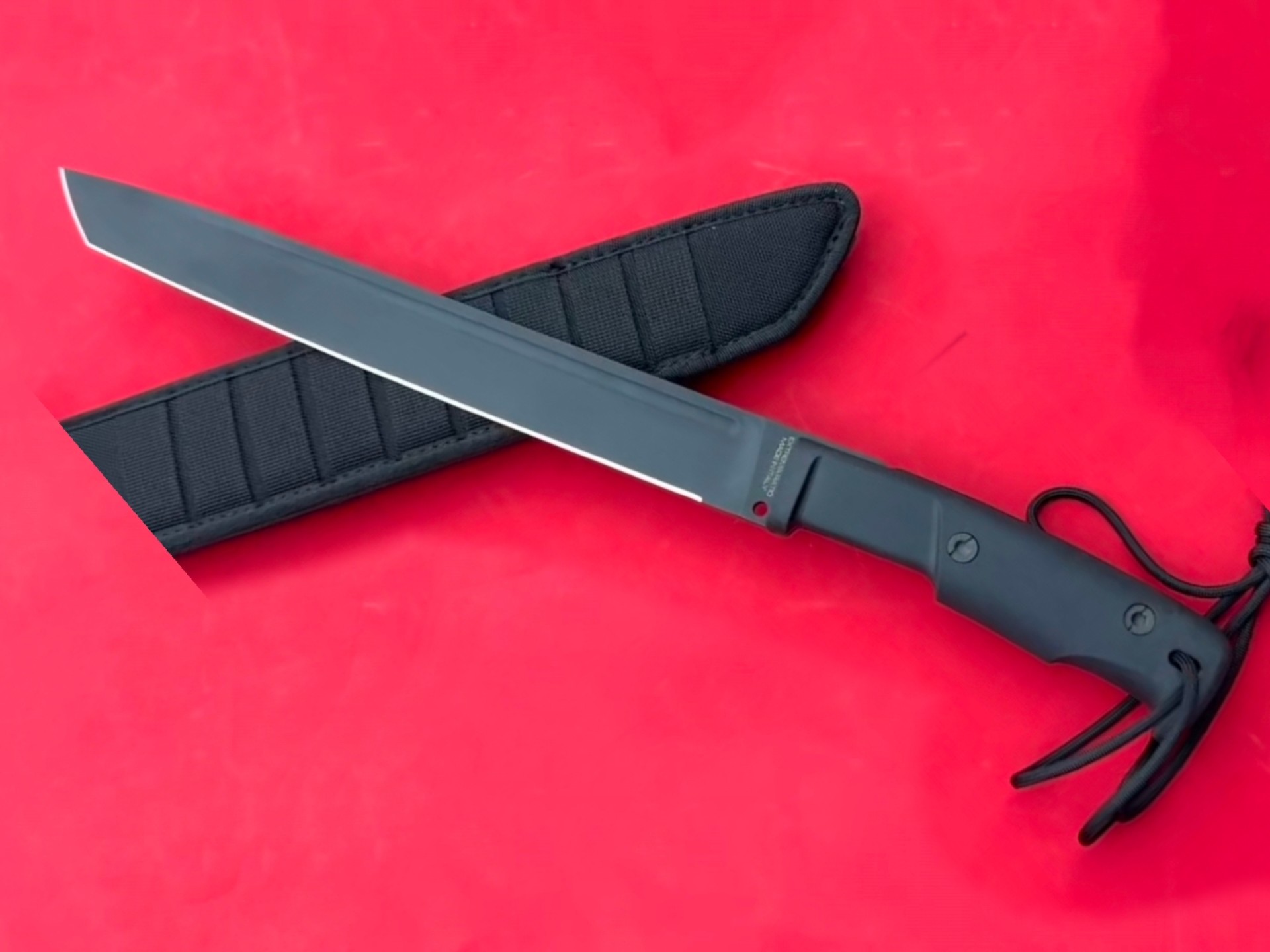 ...尼龙塑料材质的Extrema Ratio 极端武力 WAKI Black 瓦克 影视模型