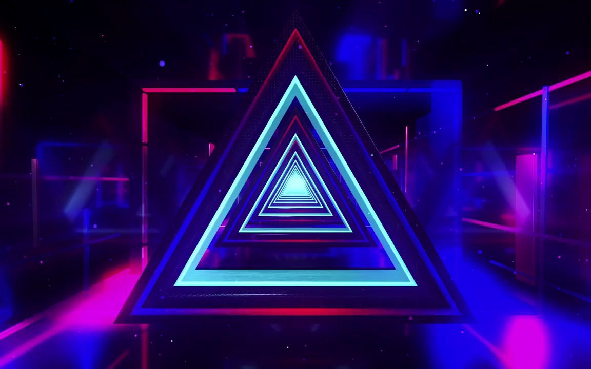 视频素材 ▏k1492 粉色光线穿梭动画唱歌跳舞爵士舞街舞灯光秀六一...