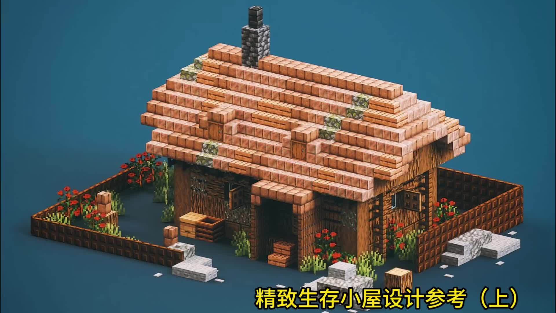 我的世界建造攻略:精致生存小屋设计参考(上)