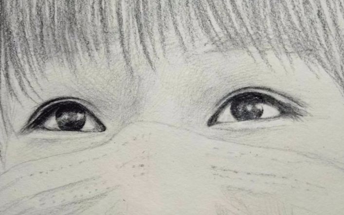 【张真源】 一个粗略的眼睛绘画过程记录