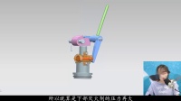 【3D模型】消防工程师课程视频--气体灭火系统选择阀原理动画讲解
