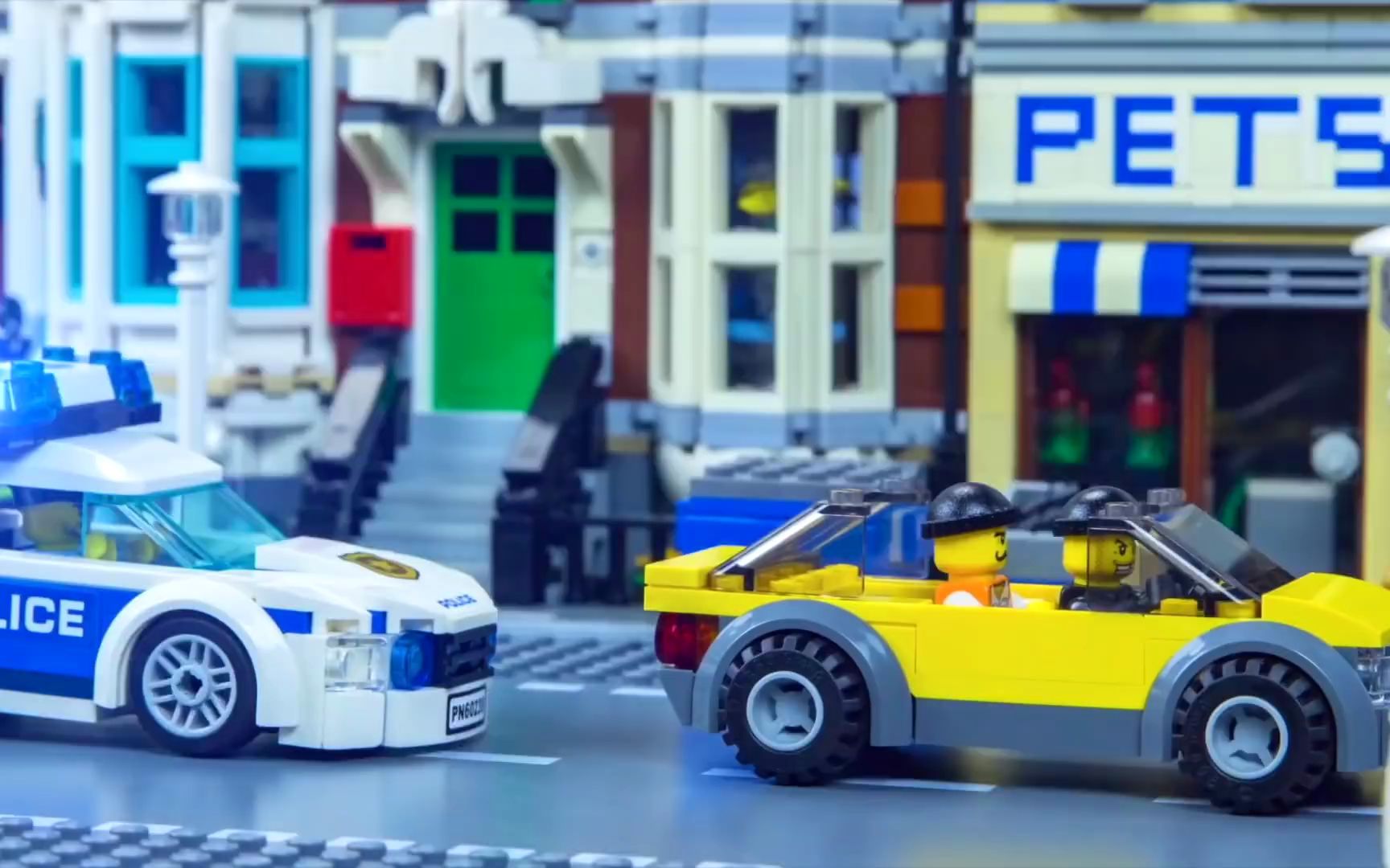 玩具警车动画片